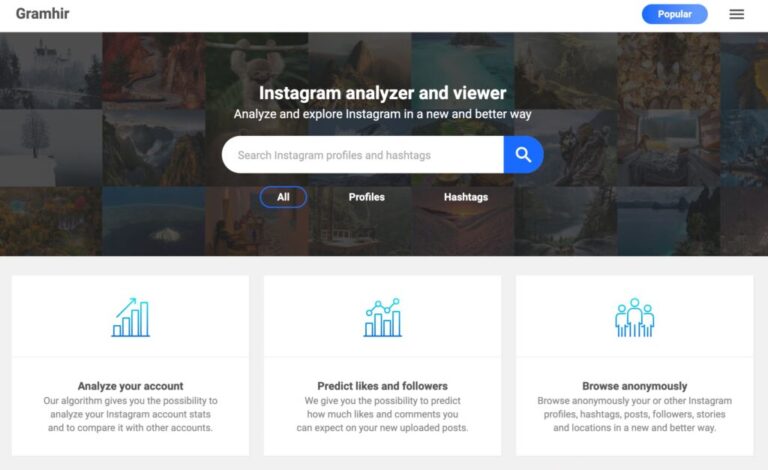 Gramho Instagram Viewer & Best Alternatives 2024